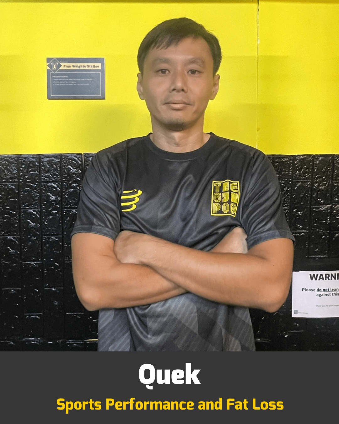 Coach Quek - The Gym Pod